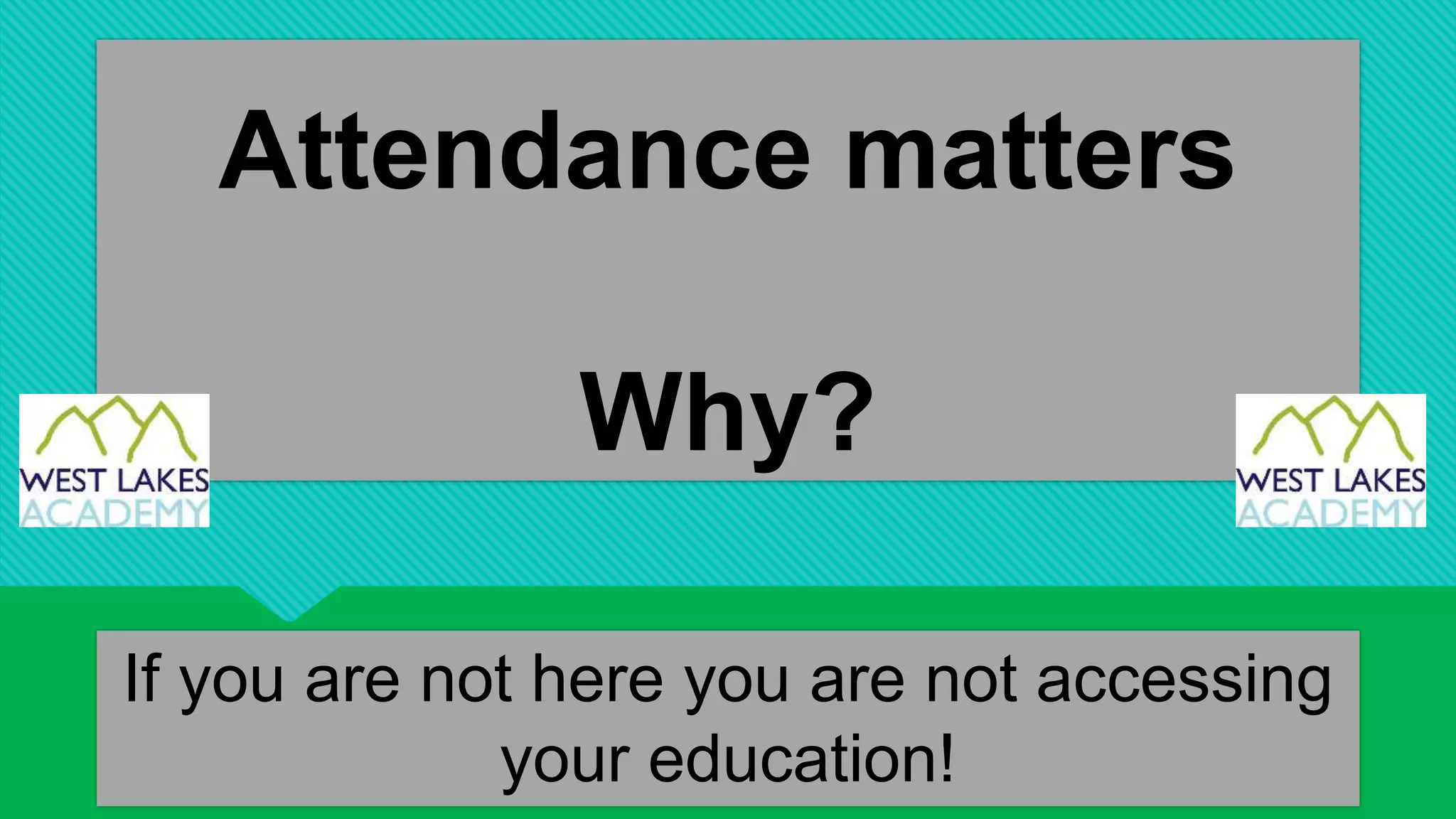 Why attendance matters presentation for students | PPTX