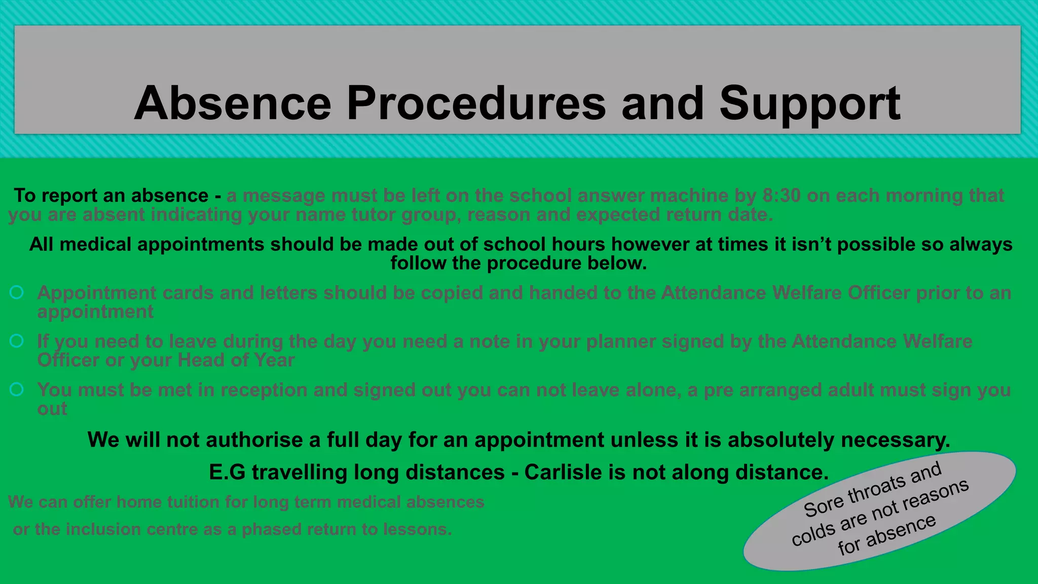 Why attendance matters presentation for students | PPTX