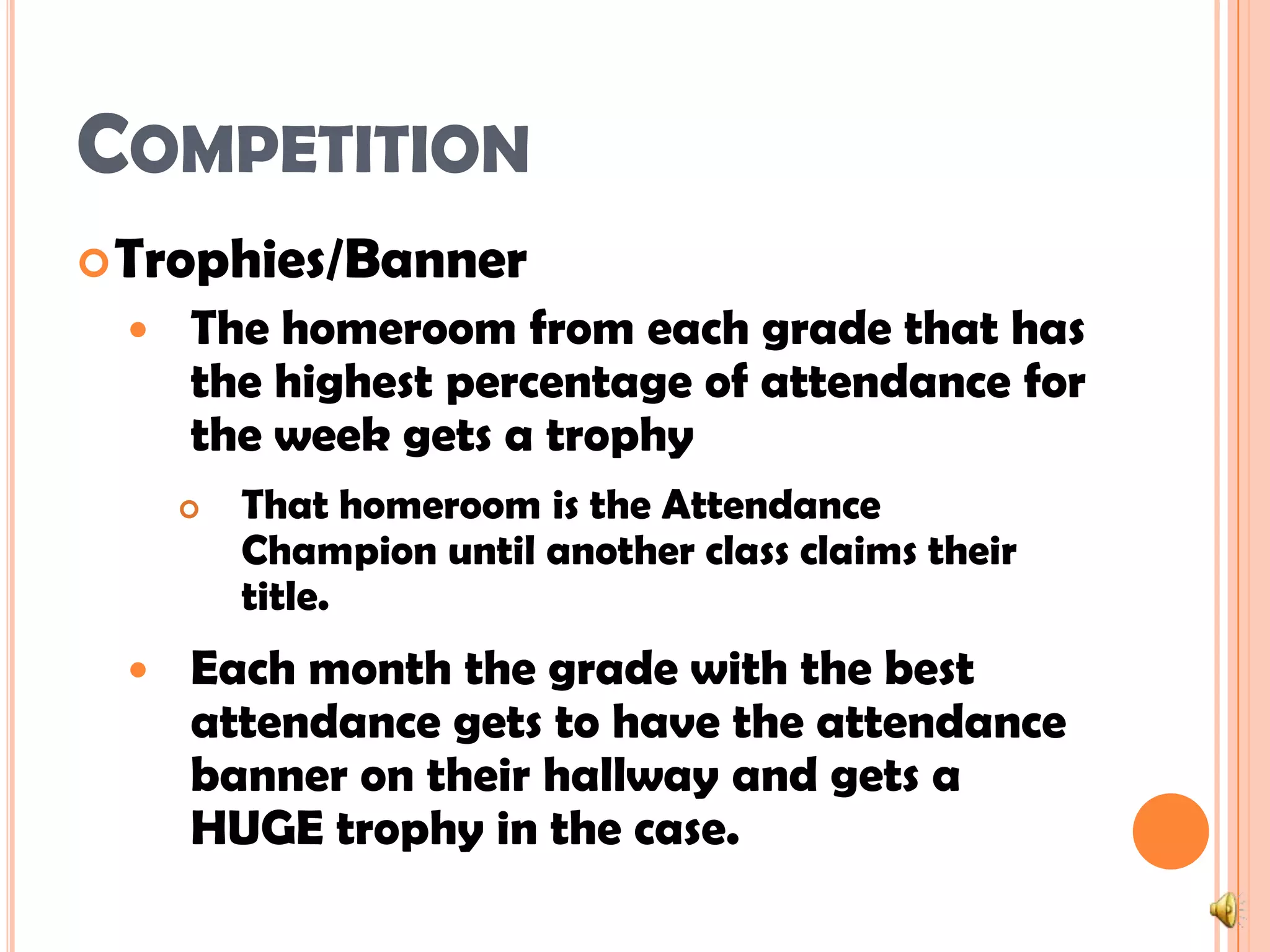 Attendance program | PPTX