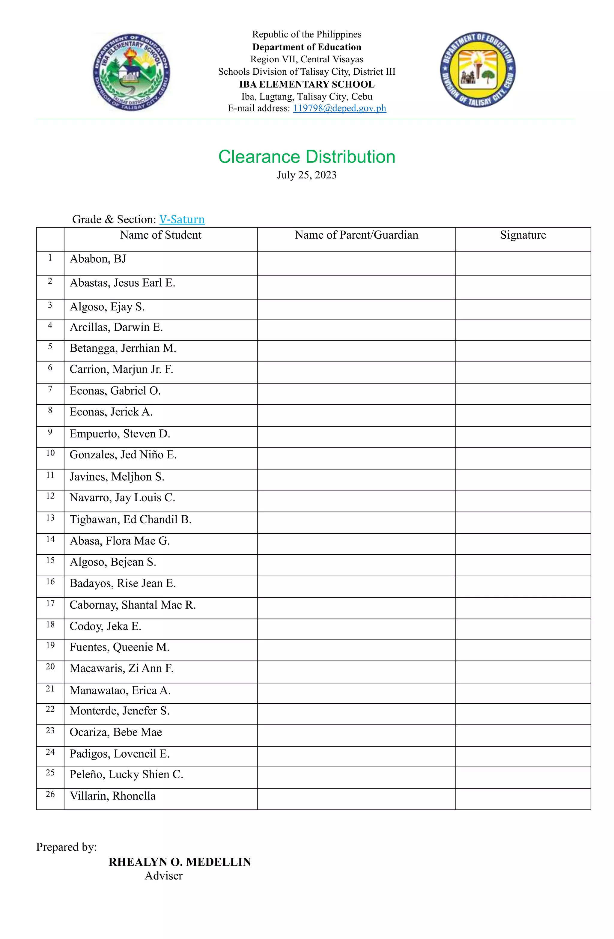 attendance sheet.docx