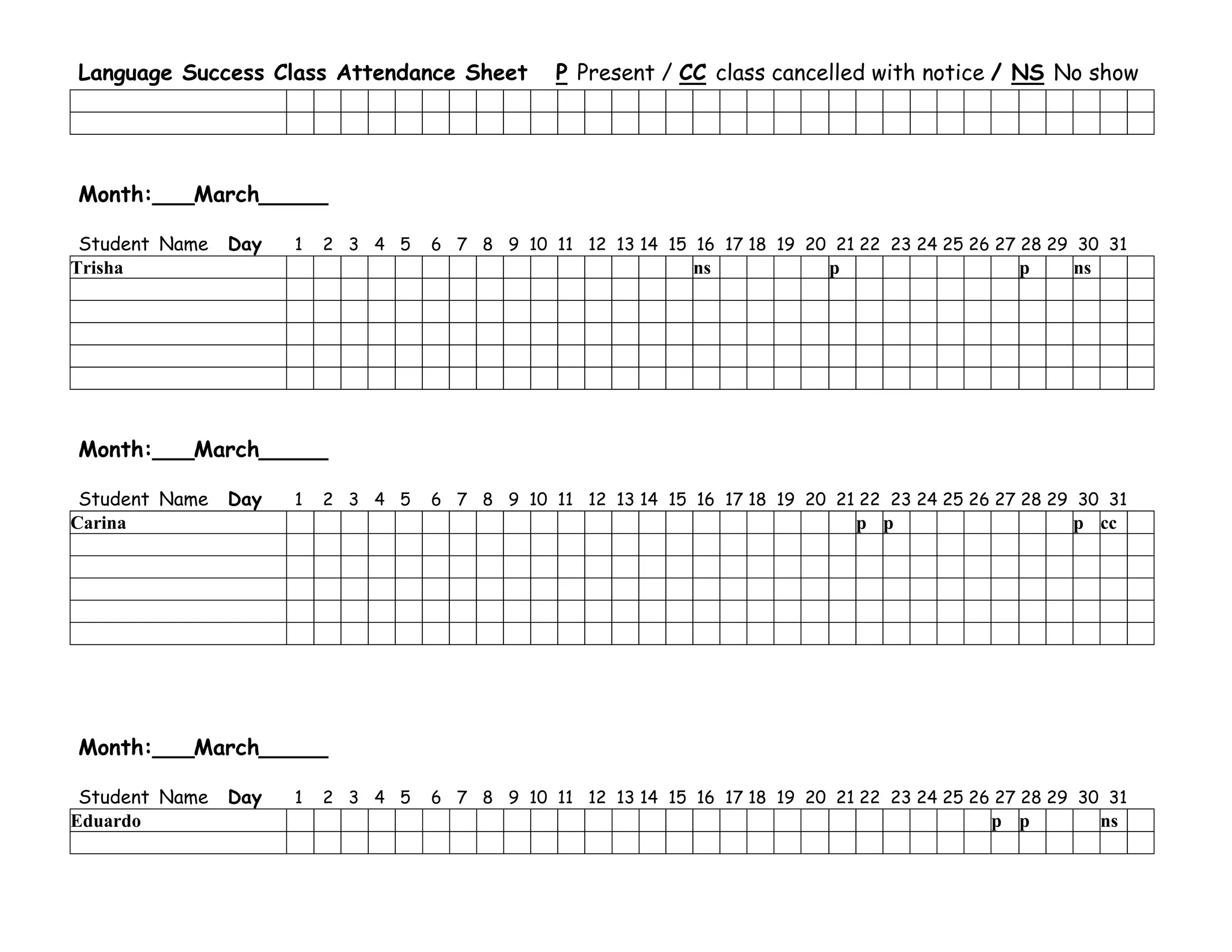Attendance Sheet Students March, 31st.doc