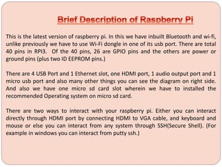 Attendance system using MYSQL with Raspberry pi and RFID-RC522 | PPTX