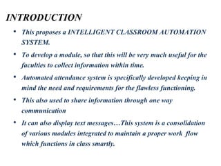 Attendance system | PPT