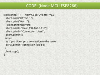 Attendance System using ESP8266(Wi-Fi) with MySQL | PPTX