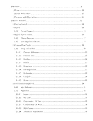 Attendance & time management system | PDF