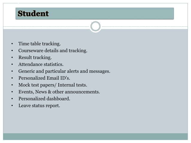 Student Attendance Management System using Barcode | PPTX