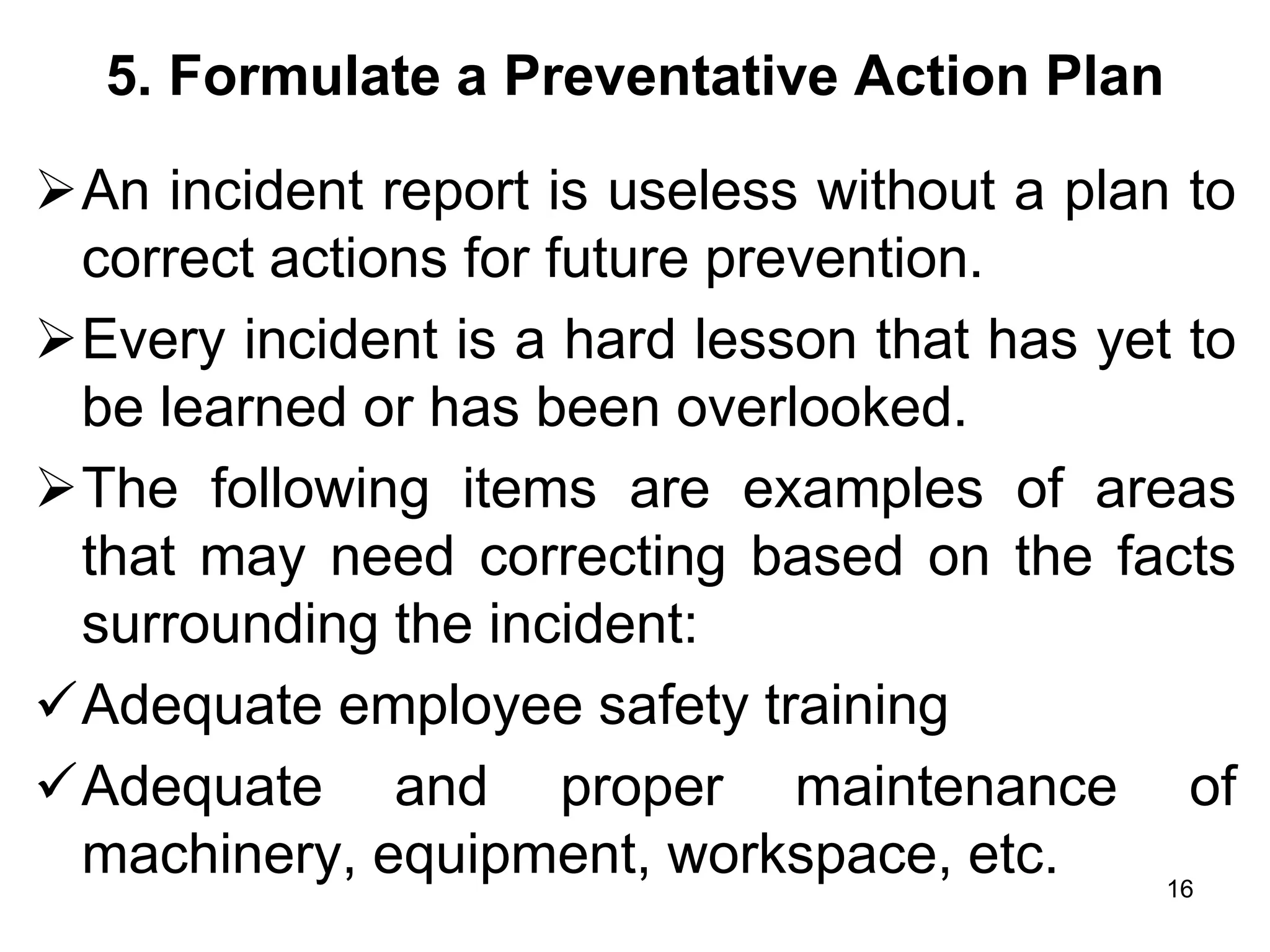 Attending Emergency/Accident and Incident Reporting (With first aid) | PDF