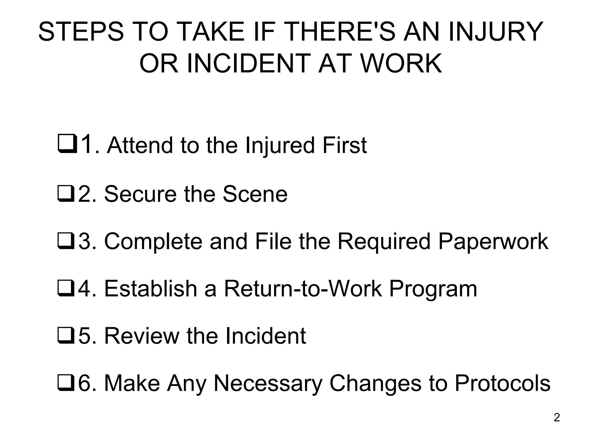 Attending Emergency/Accident and Incident Reporting (With first aid) | PDF