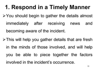 Attending Emergency/Accident and Incident Reporting (With first aid) | PDF