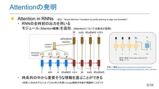 NLPにおけるAttention～Seq2Seq から BERTまで～ | PPTX