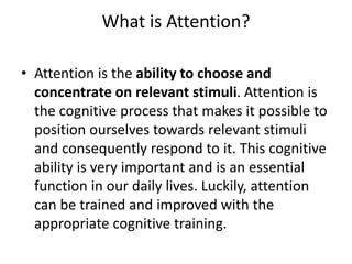 Attention | PPT