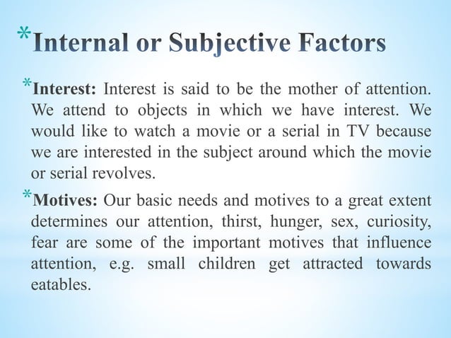 Attention- Cognitive Process- Psychology | PPTX | Science