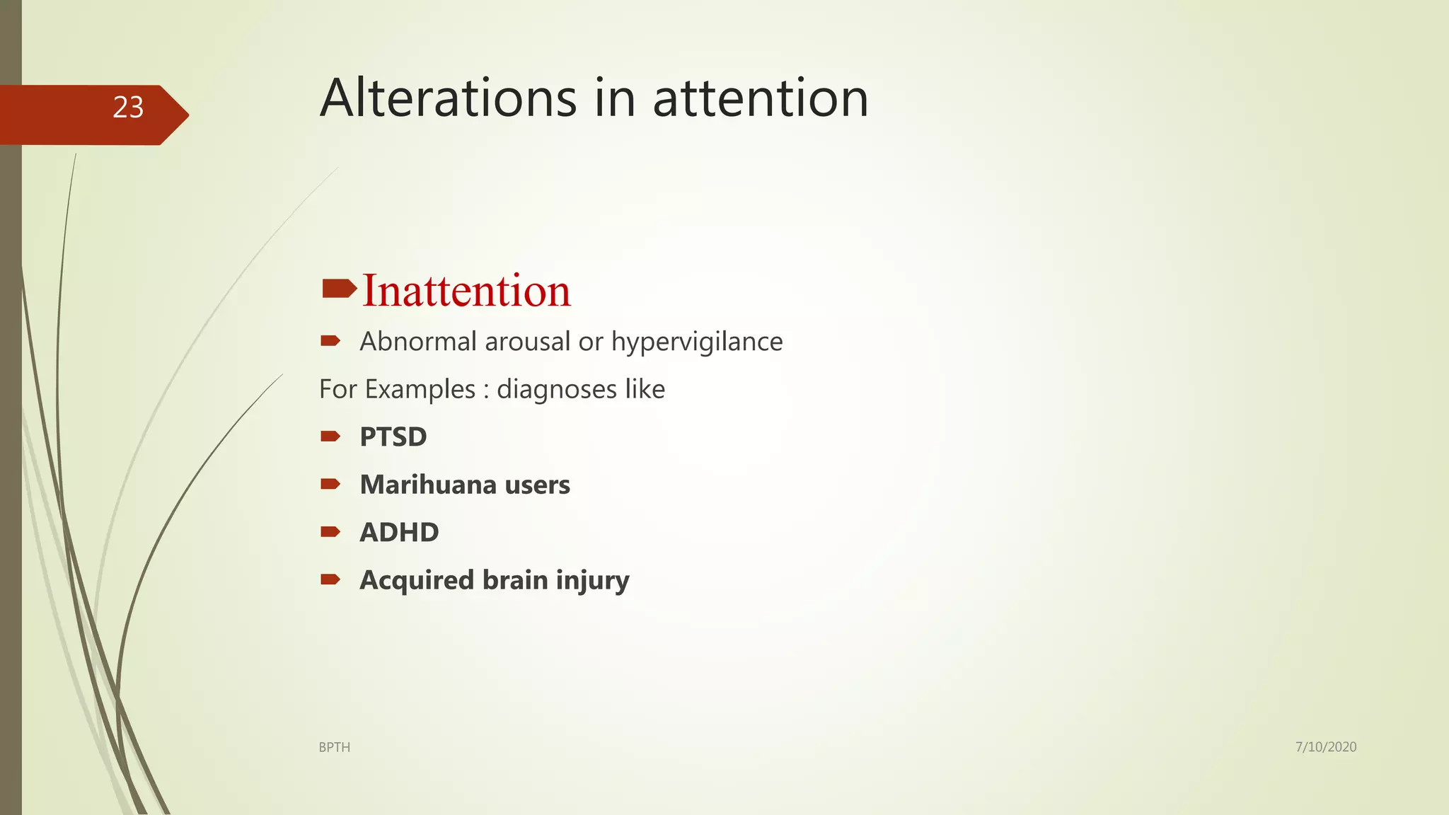 Attention (Normal Psychology) | PPTX
