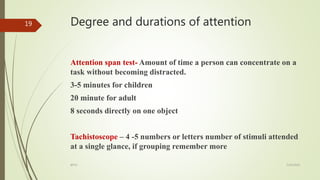 Attention (Normal Psychology) | PPTX