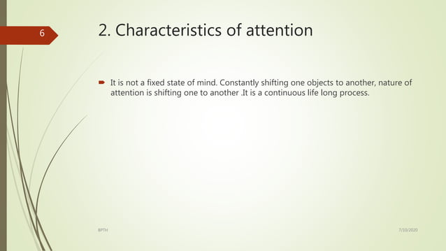 Attention (Normal Psychology) | PPTX | Brain and Nervous System ...