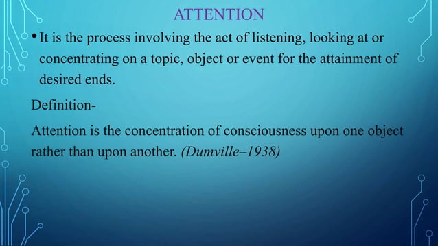 Attention | PPTX | Parenting Babies and Toddlers | Parenting