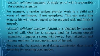 Attention | PPTX | Parenting Babies and Toddlers | Parenting