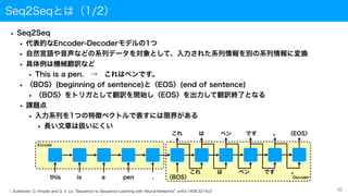 Attentionの基礎からTransformerの入門まで | PDF