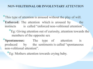 Topic: Attention (Psychology) Unit 2..... | PPTX