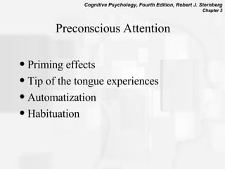 Attention and Consciousness | PPT