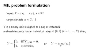 Attention-based Deep Multiple Instance Learningの発表資料 | PPTX | Technology & Computing