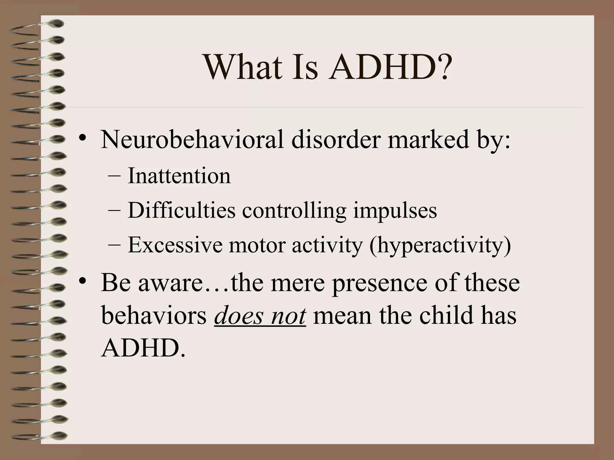 Attention deficit-hyperactivity-disorder-(adhd) | PPT | Brain and ...