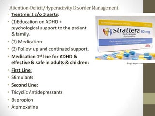 Attention deficit hyperactivity disorder | PPTX