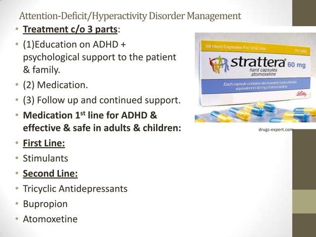 Attention deficit hyperactivity disorder | PPTX