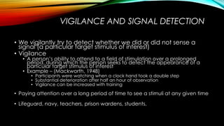 Attention and consciousness | PPTX