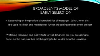 Attention and consciousness | PPTX