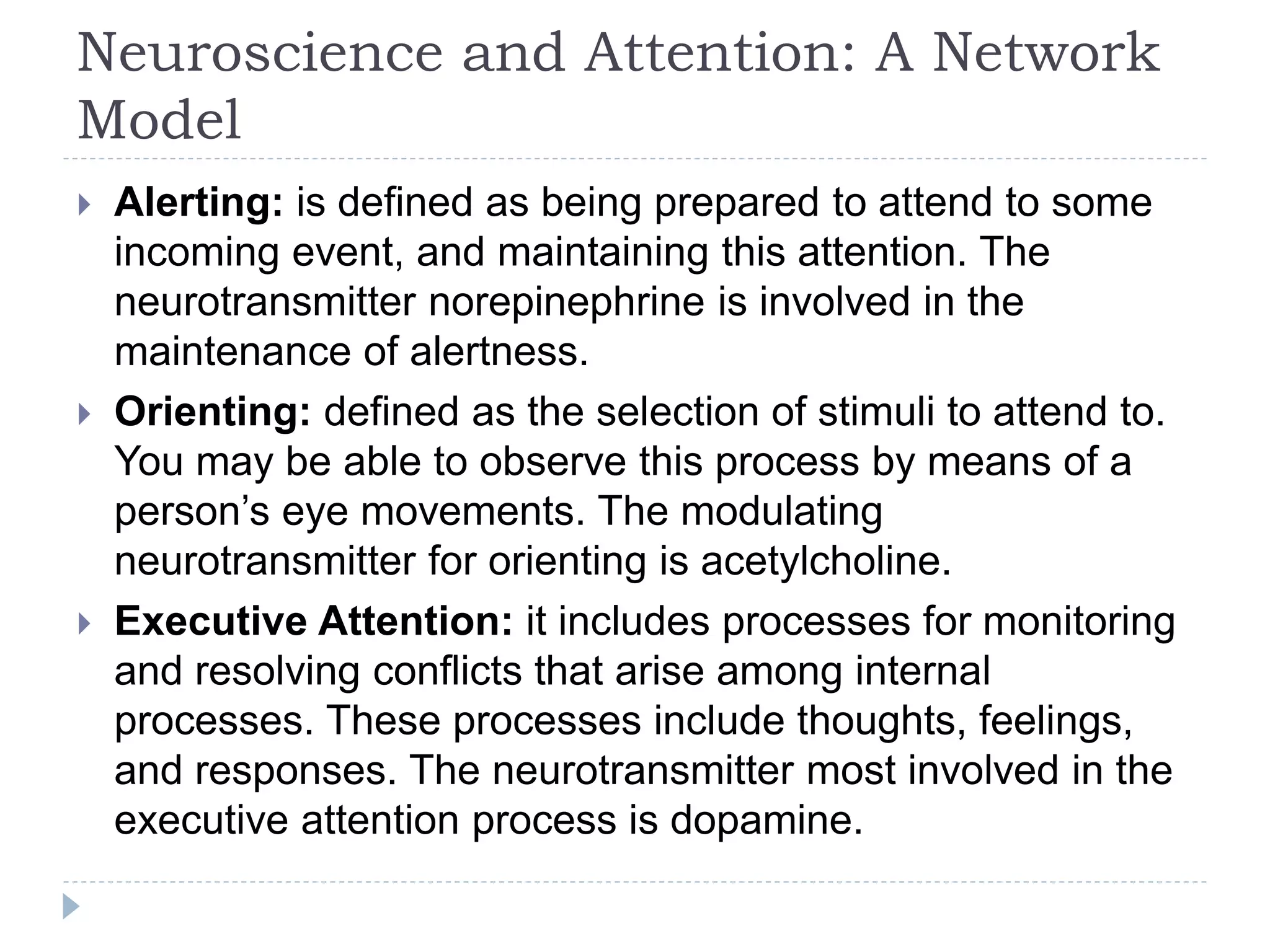 Attention and consciousness (trix) | PPTX | Brain and Nervous System ...