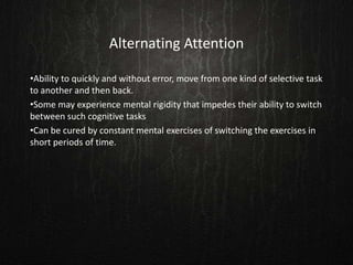 The Coginitive Process of Attention | PPT
