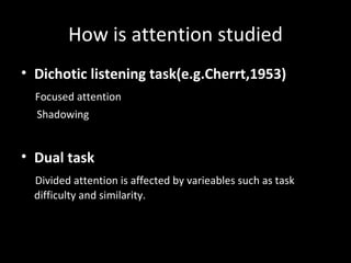 Attention And Pattern Recognition(1) | PPT