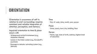 Neuropsychological Assessment of Attention | PDF