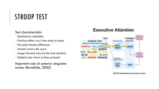 Neuropsychological Assessment of Attention | PDF