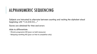 Neuropsychological Assessment of Attention | PDF | Brain and Nervous ...