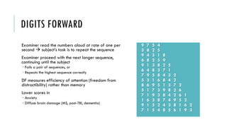 Neuropsychological Assessment of Attention | PDF | Brain and Nervous ...