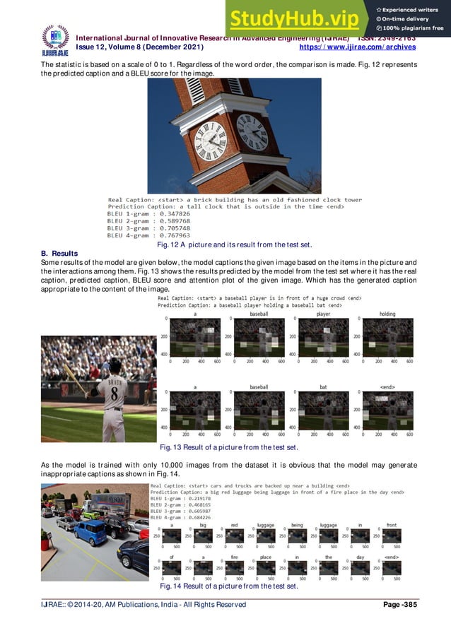 ATTENTION BASED IMAGE CAPTIONING USING DEEP LEARNING | PDF