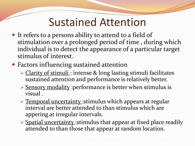 Attention in cognitive Psychology | PPTX | Digital Audio | Computer ...