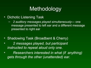 Attention & consciousness | PPT