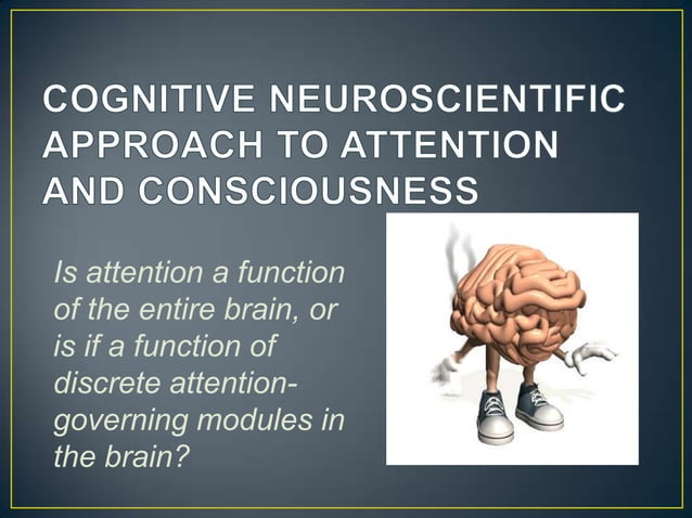 Attention & Consciousness | PPTX
