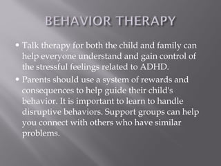 Attention deficit hyperactivity disorder (adhd) | PPT