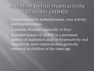 ADHD topic in nurse | PPT