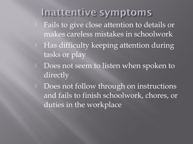 ADHD topic in nurse | PPT