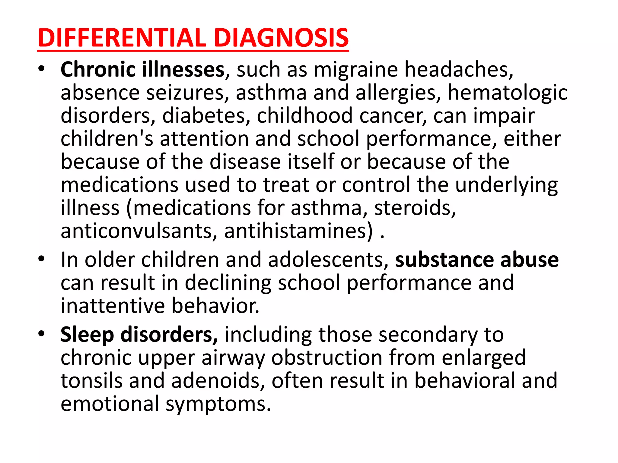 Attention deficit hyperactivity disorder (adhd) | PPTX