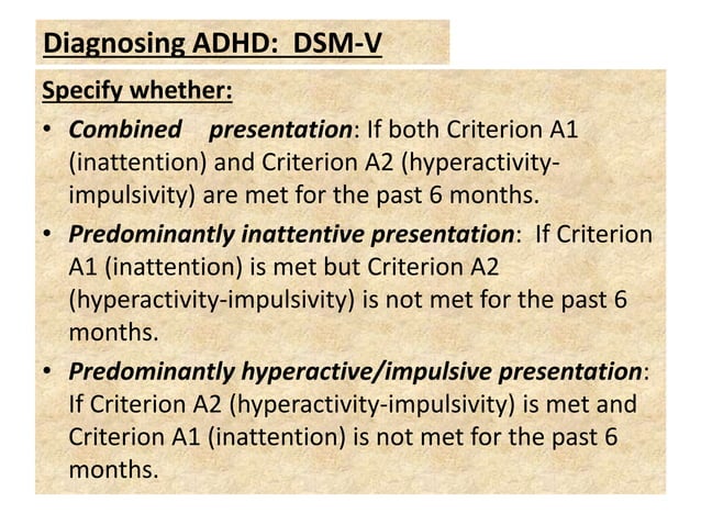 Attention deficit hyperactivity disorder (adhd) | PPTX