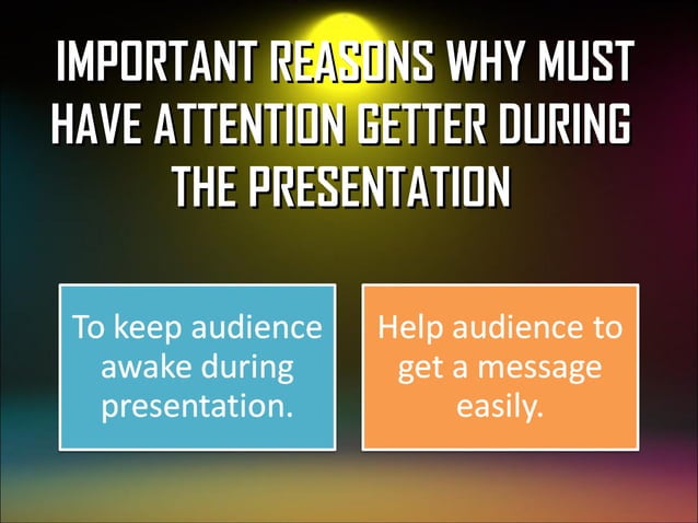 Attention getter | PPT