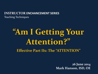 Attention Getters! | PPTX