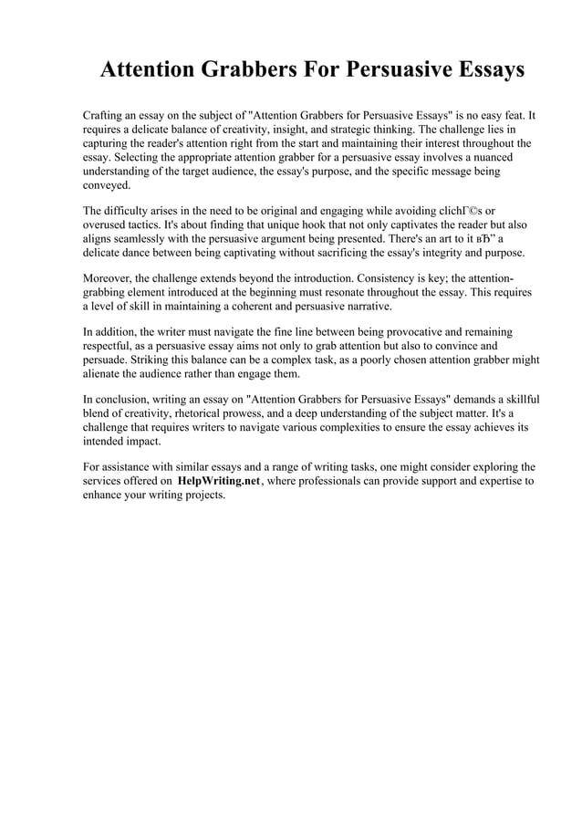 Attention Grabbers For Persuasive Essays.pdf