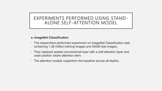Survey of Attention mechanism & Use in Computer Vision | PPTX
